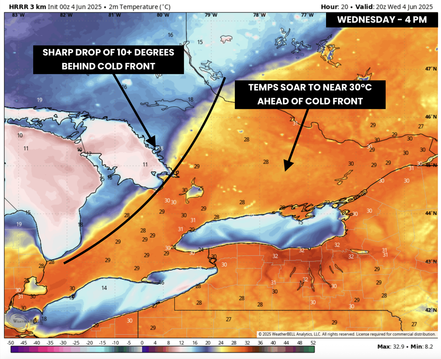 Warm Temperatures Briefly Return With Isolated Severe Thunderstorm Risk ...