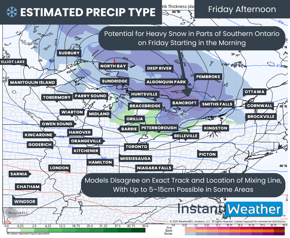 Major Ice Storm Targeting Ottawa Area Wednesday, Up to 25mm of Freezing ...