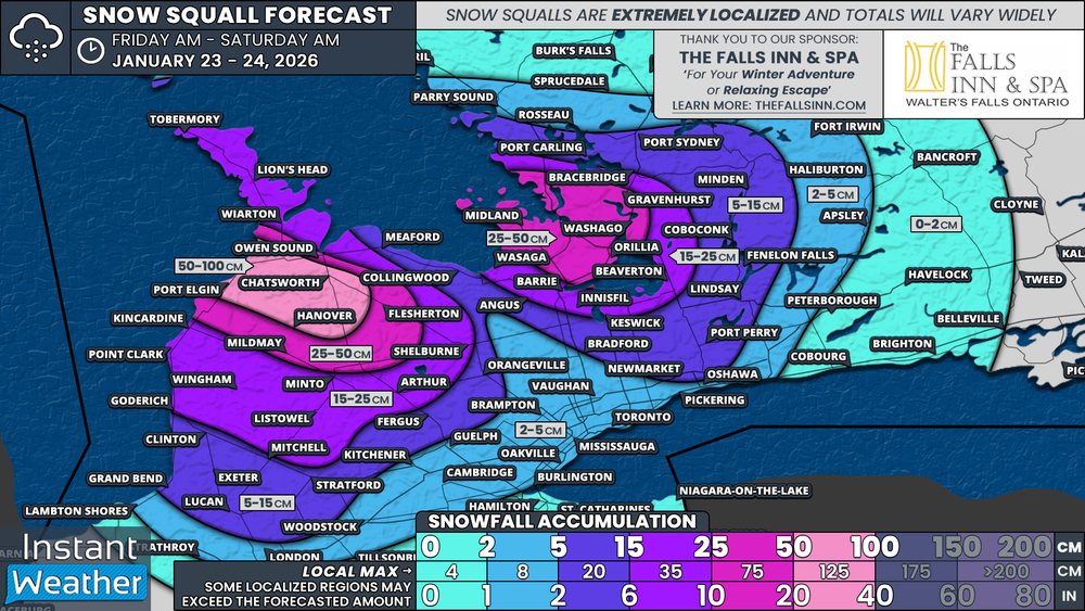 No End in Sight for Simcoe County and Grey-Bruce as Endless Snow ...