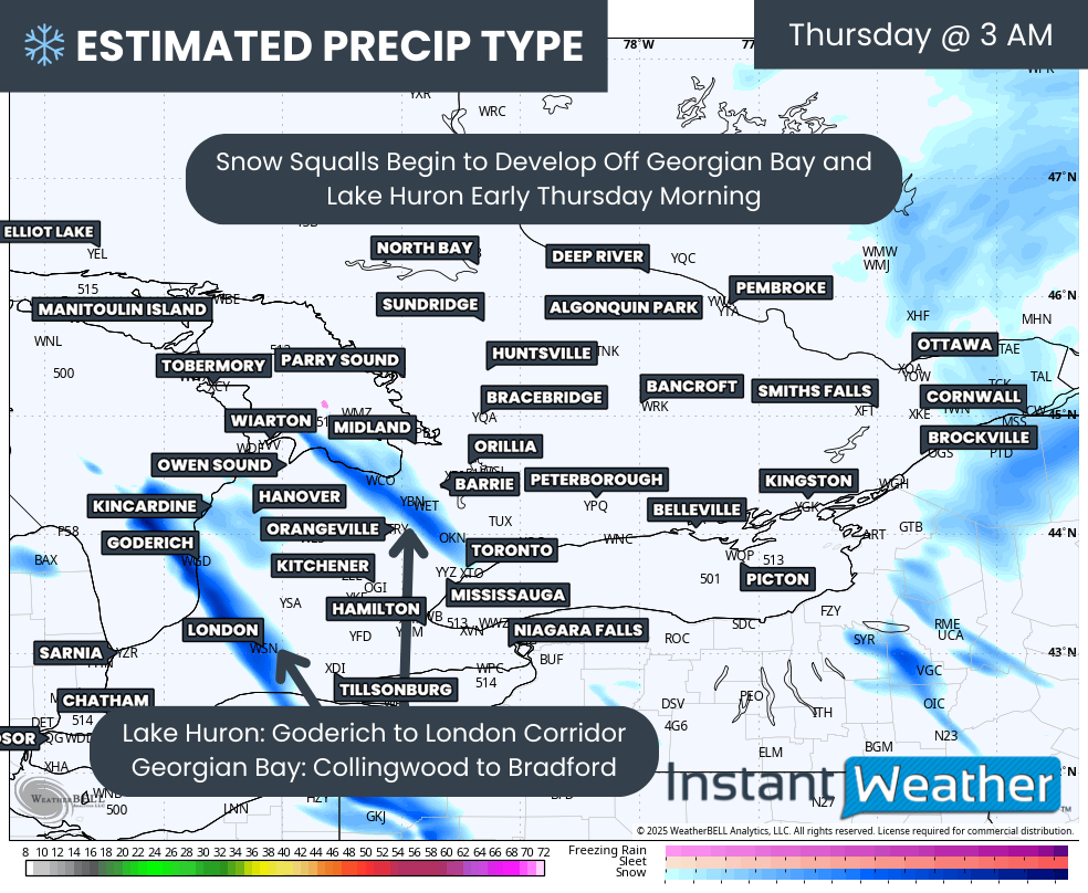 Barrie Area to Be Buried in Up to 40 to 75 cm of Snow on Thursday as ...