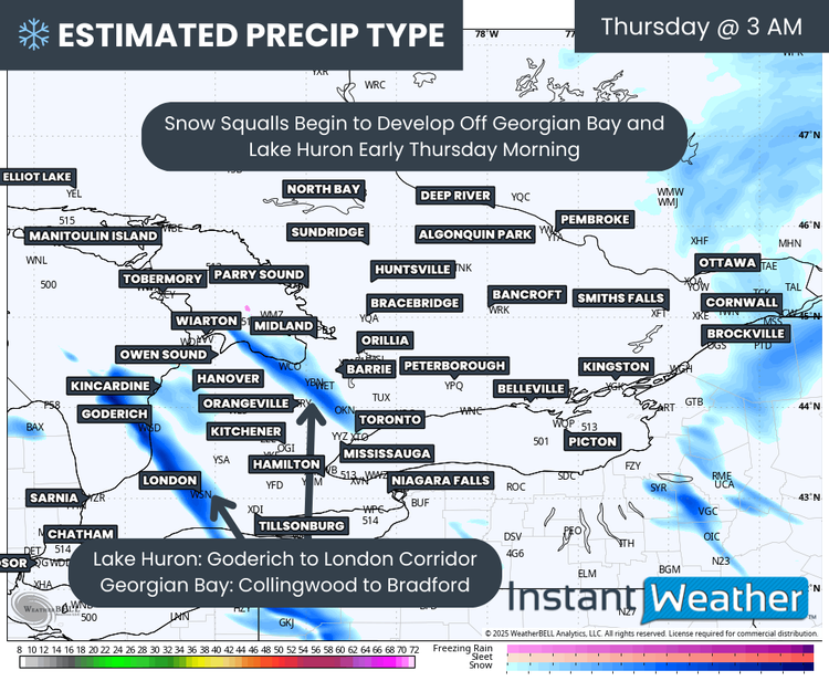 Barrie Area to Be Buried in Up to 40 to 75 cm of Snow on Thursday as ...