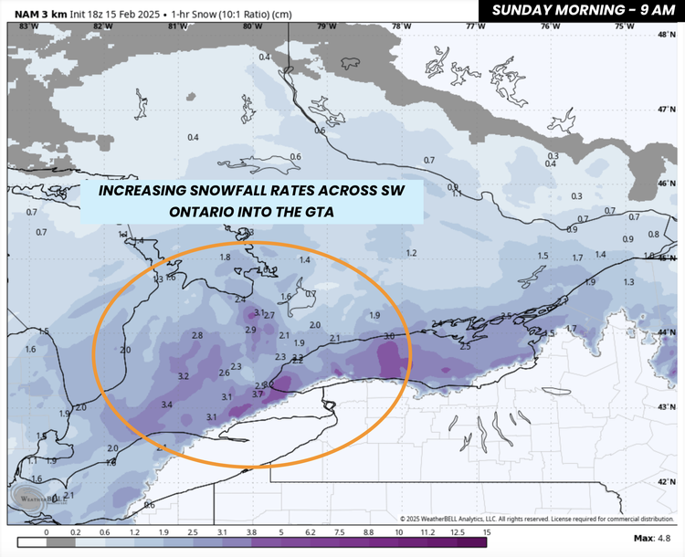 Strongest Snowstorm in Years to Bury Southern Ontario in Up to 50cm of ...