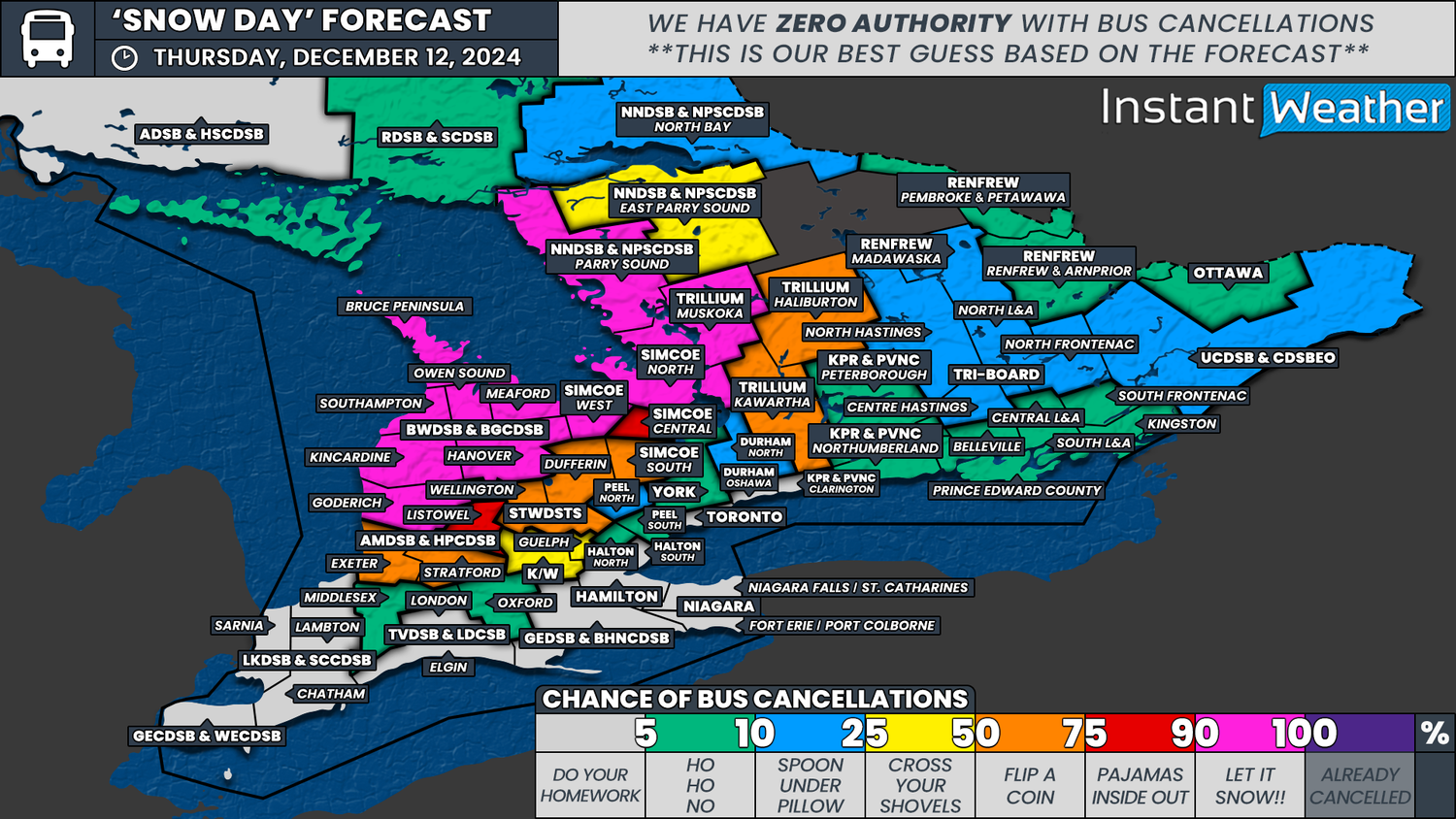 'Snow Day' Forecast: Blizzard Conditions on Thursday Likely to Cancel ...