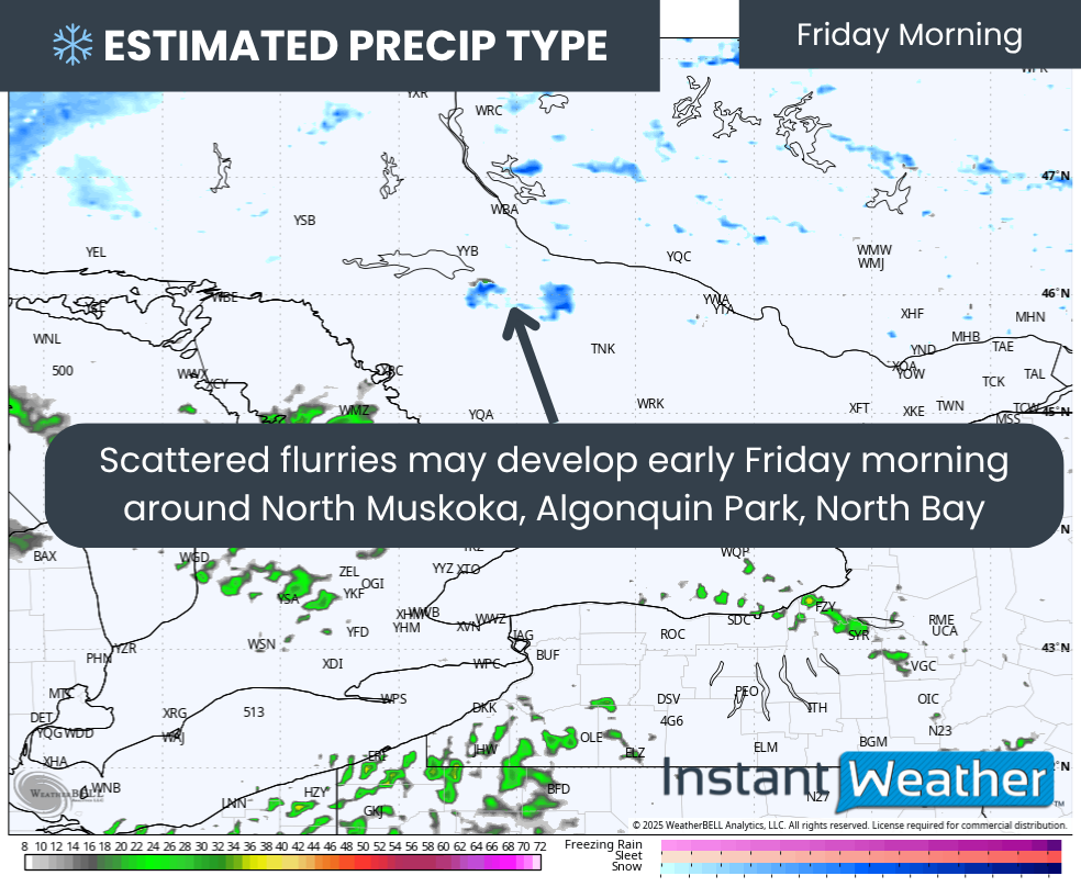 Southern Ontario Turns Chilly With a Chance of Early Season Flurries ...