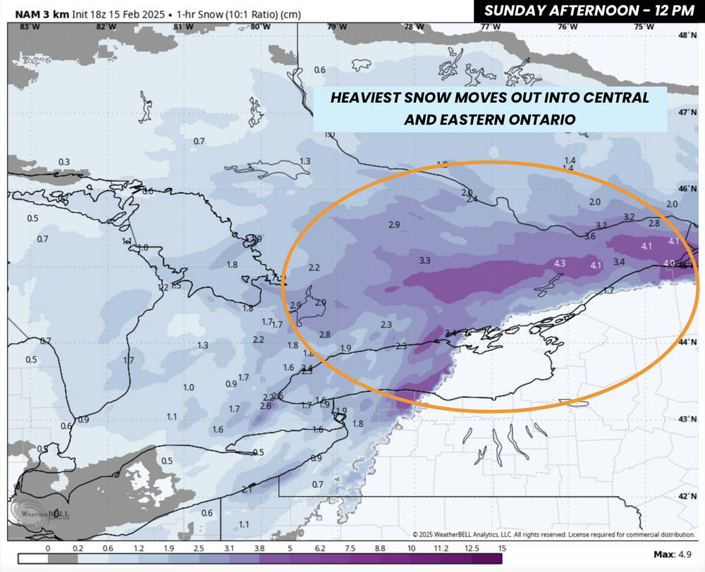 Strongest Snowstorm in Years to Bury Southern Ontario in Up to 50cm of ...