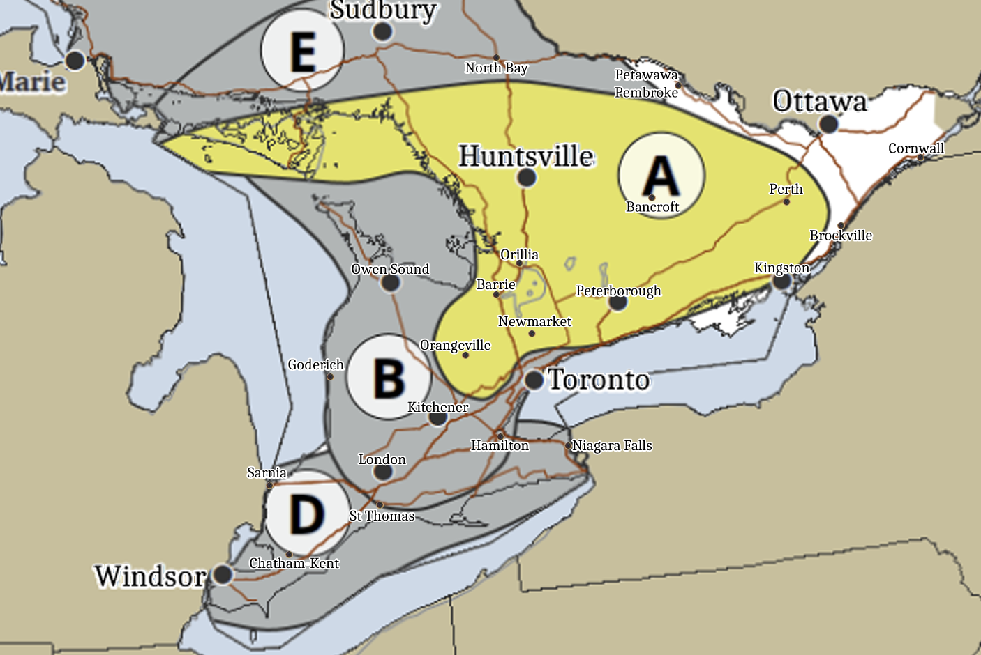 BREAKING: Major Winter Storm Expected for Ontario Beginning Sunday with ...
