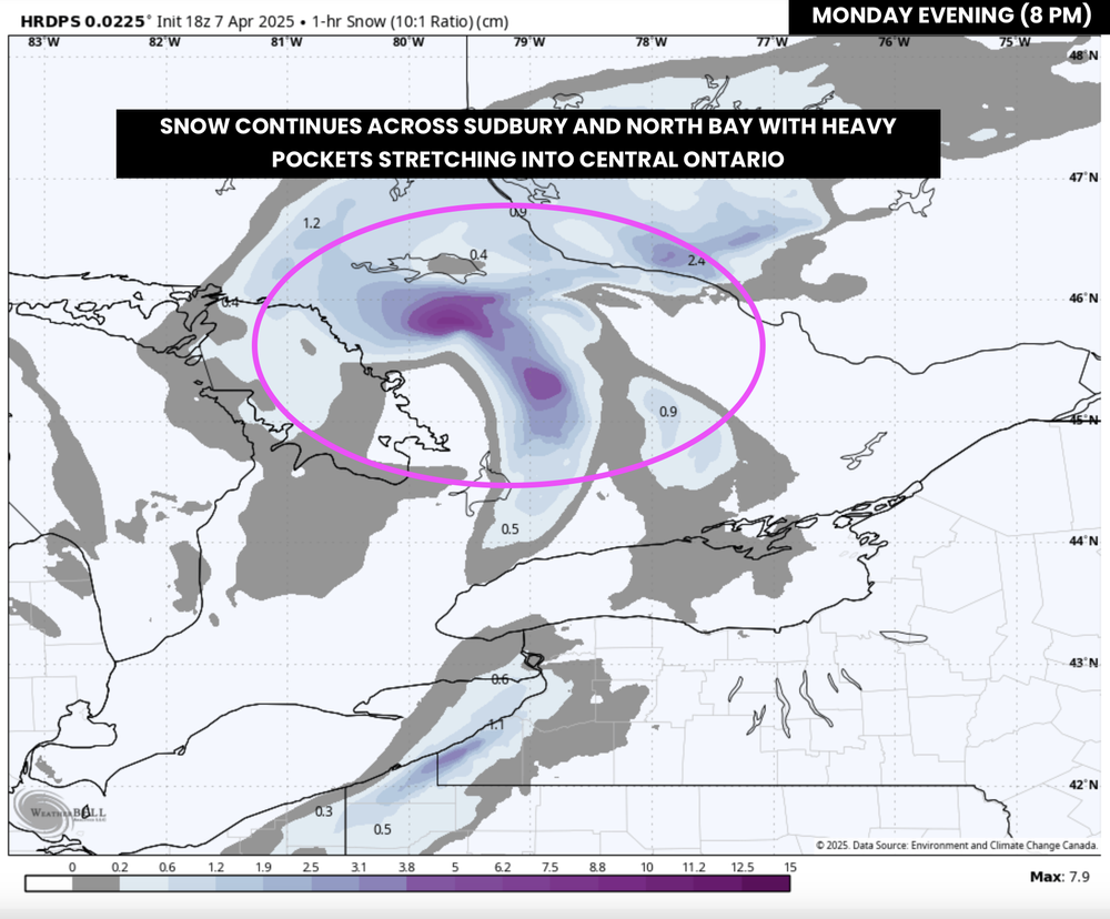 The Never-Ending Winter Continues for Southern Ontario; Snowy System ...