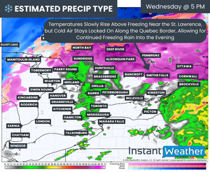 Major Ice Storm Targeting Ottawa Area Wednesday, Up to 25mm of Freezing ...