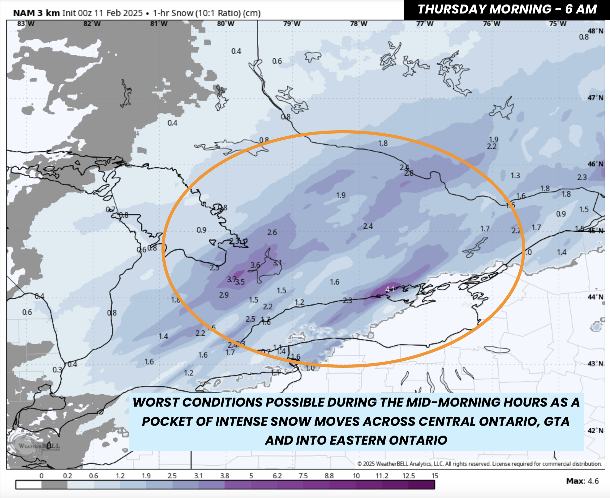 Major Winter Storm on Track to Dump Up to 40cm of Snow Across Most of ...