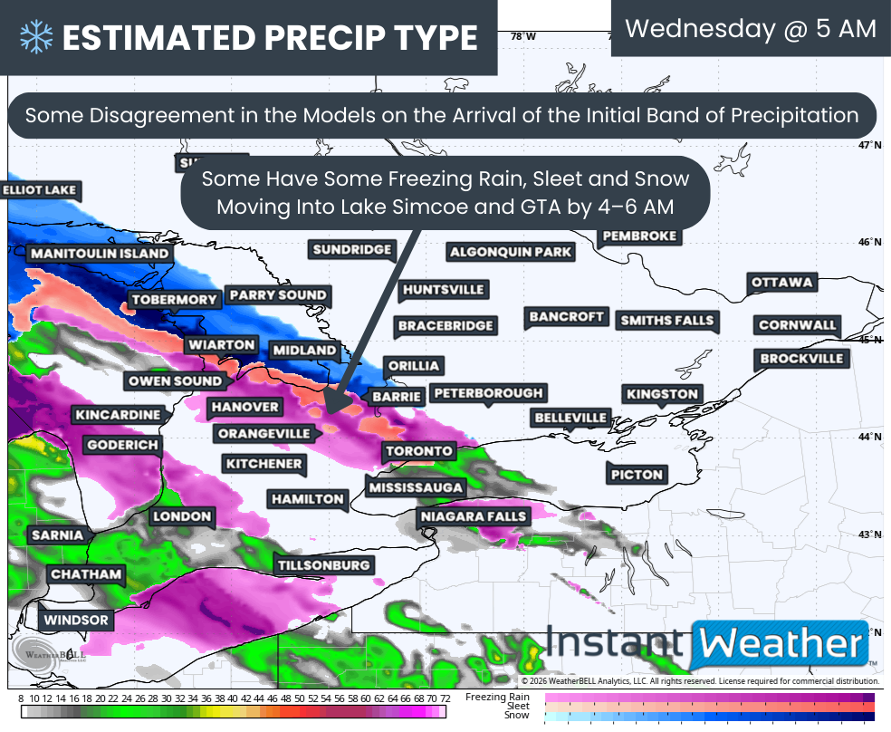 Significant Winter Storm for Toronto, Hamilton, Barrie, Kitchener ...