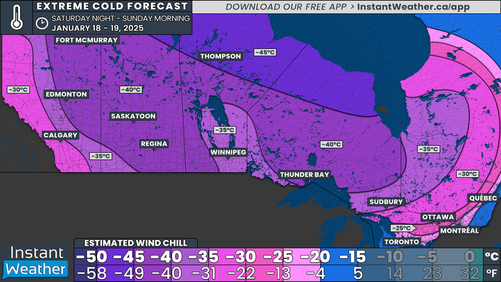 Arctic Blast Across Canada With Potentially Coldest Air in Years ...