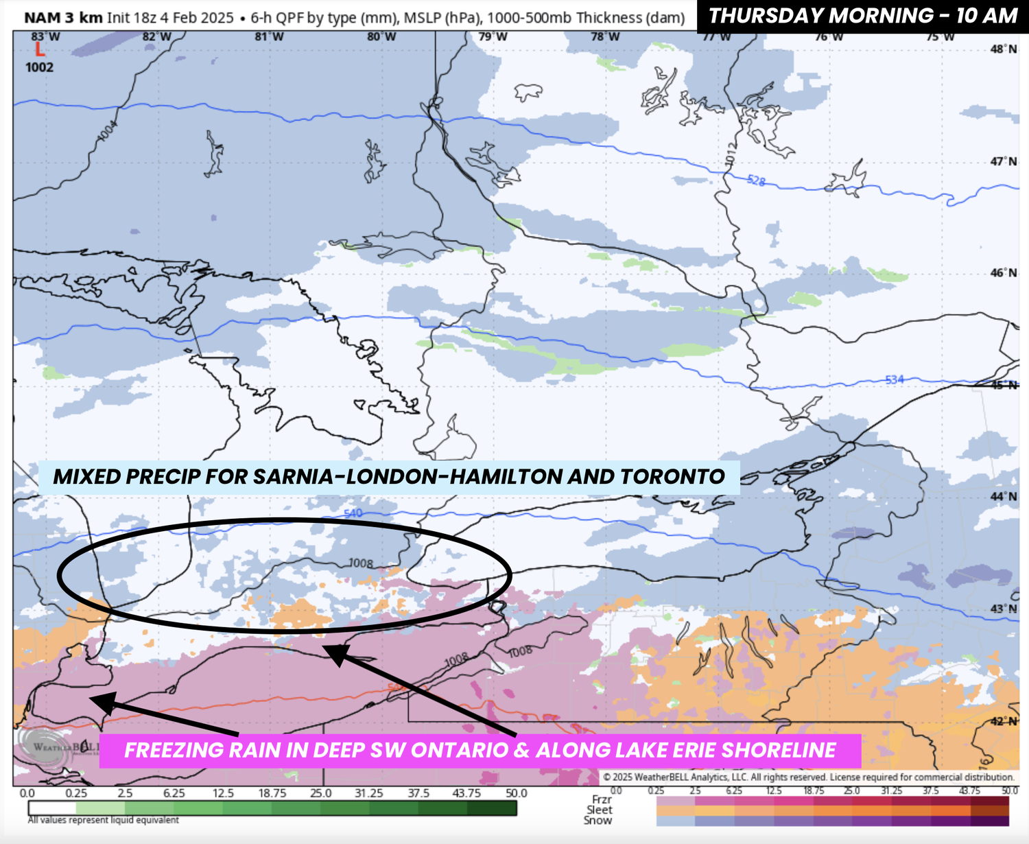 Wintry Mix of Snow, Sleet and Freezing Rain Threatens Thursday Morning ...