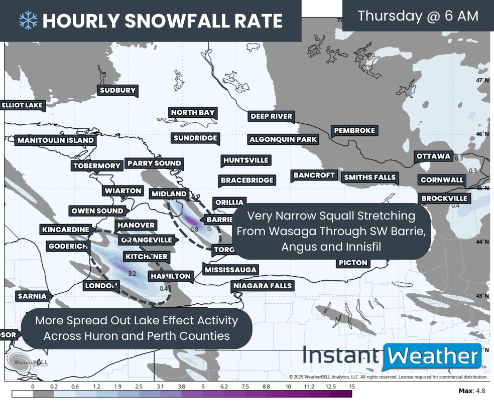 Barrie Area to Be Buried in Up to 40 to 75 cm of Snow on Thursday as ...