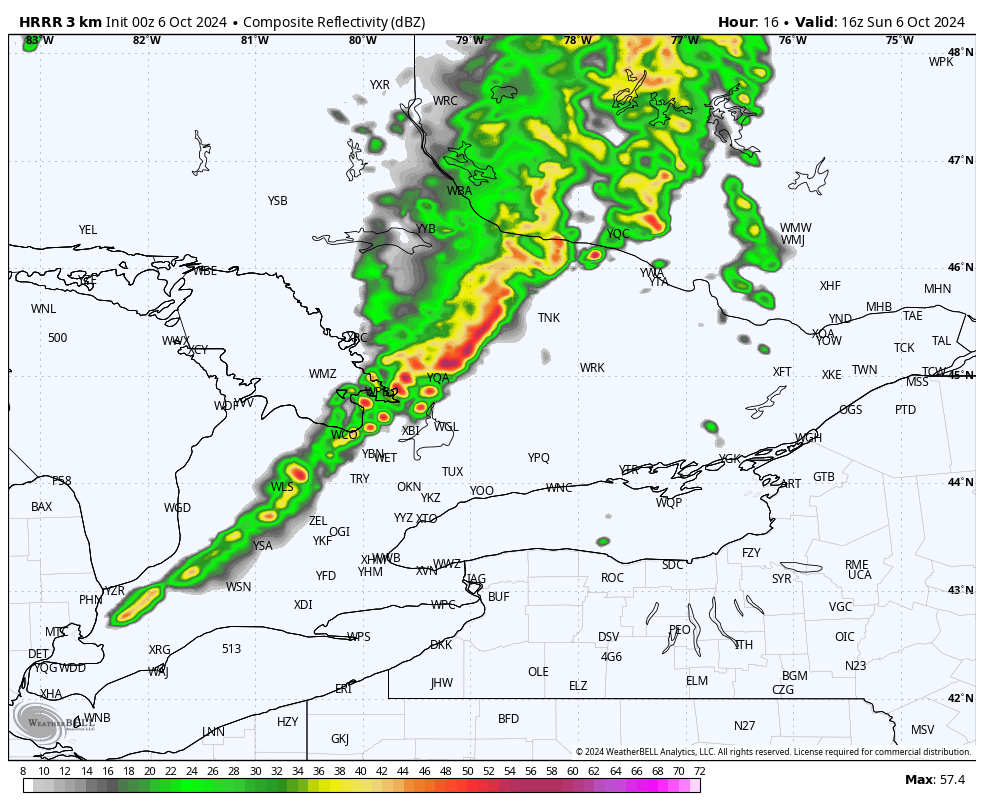 Ontario’s Potential Last Severe Thunderstorm Risk of the Year on Sunday ...