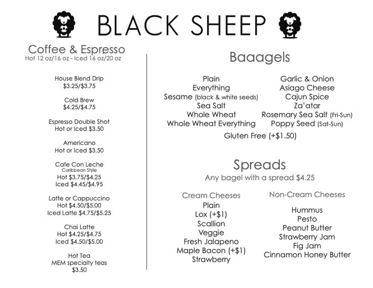 Black Sheep Bagel Cafe