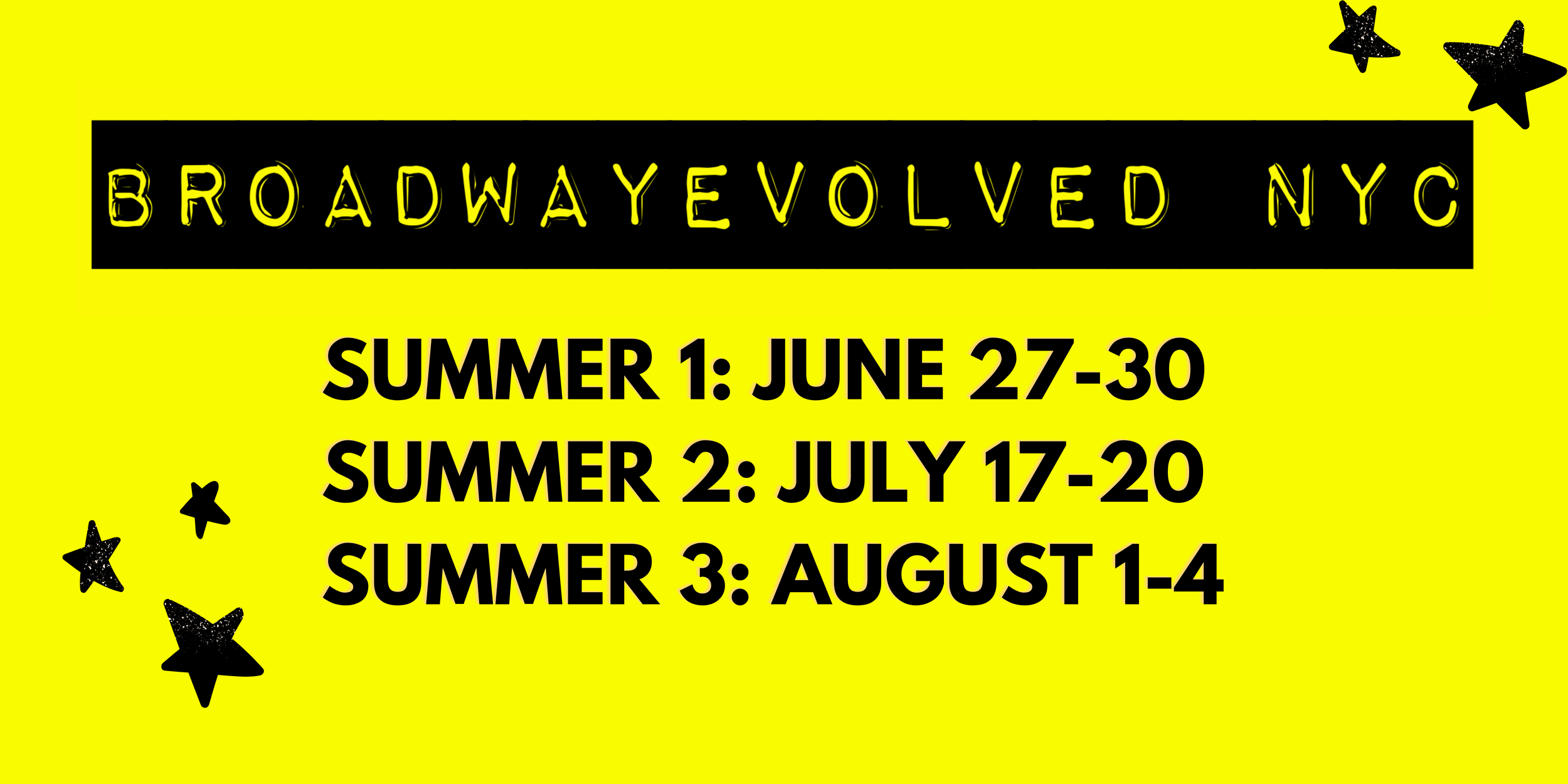 Summer Musical Theatre Training — BroadwayEvolved