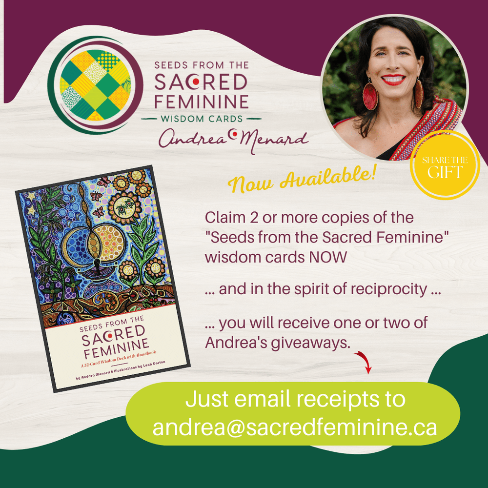Seeds from the Sacred Feminine Wisdom Cards — Andrea Menard