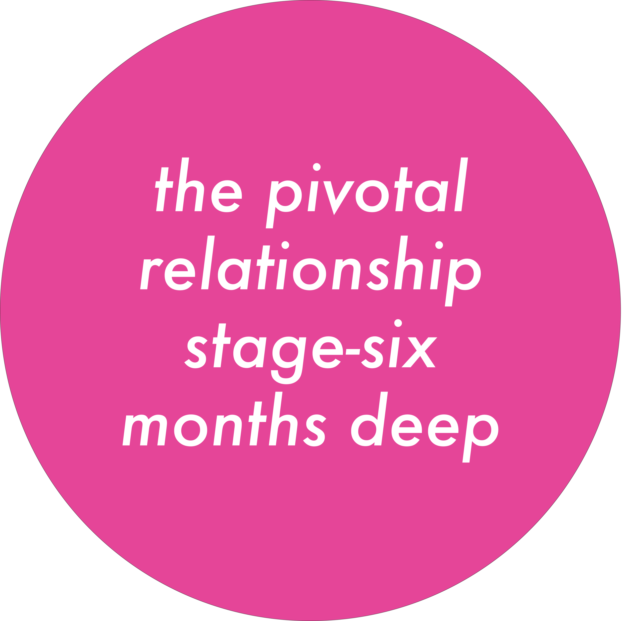 Episode 37 The Pivotal Relationship Stage Six Months Deep Not Your