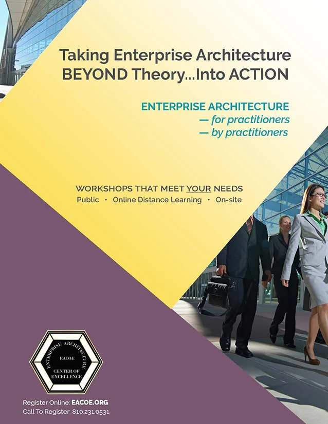 Enterprise architecture training, certification, consulting/advisory services, and free resources