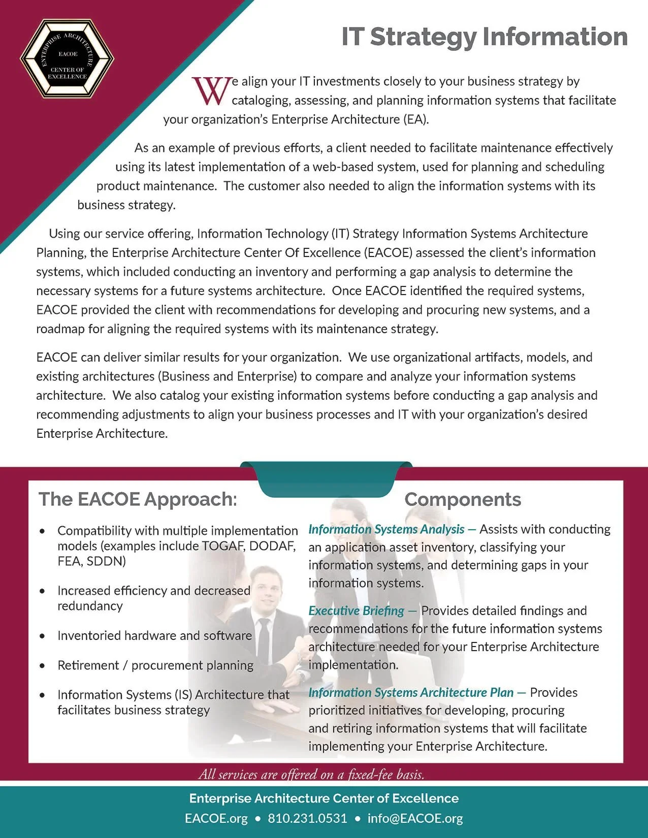 Enterprise Architecture Services and Solutions