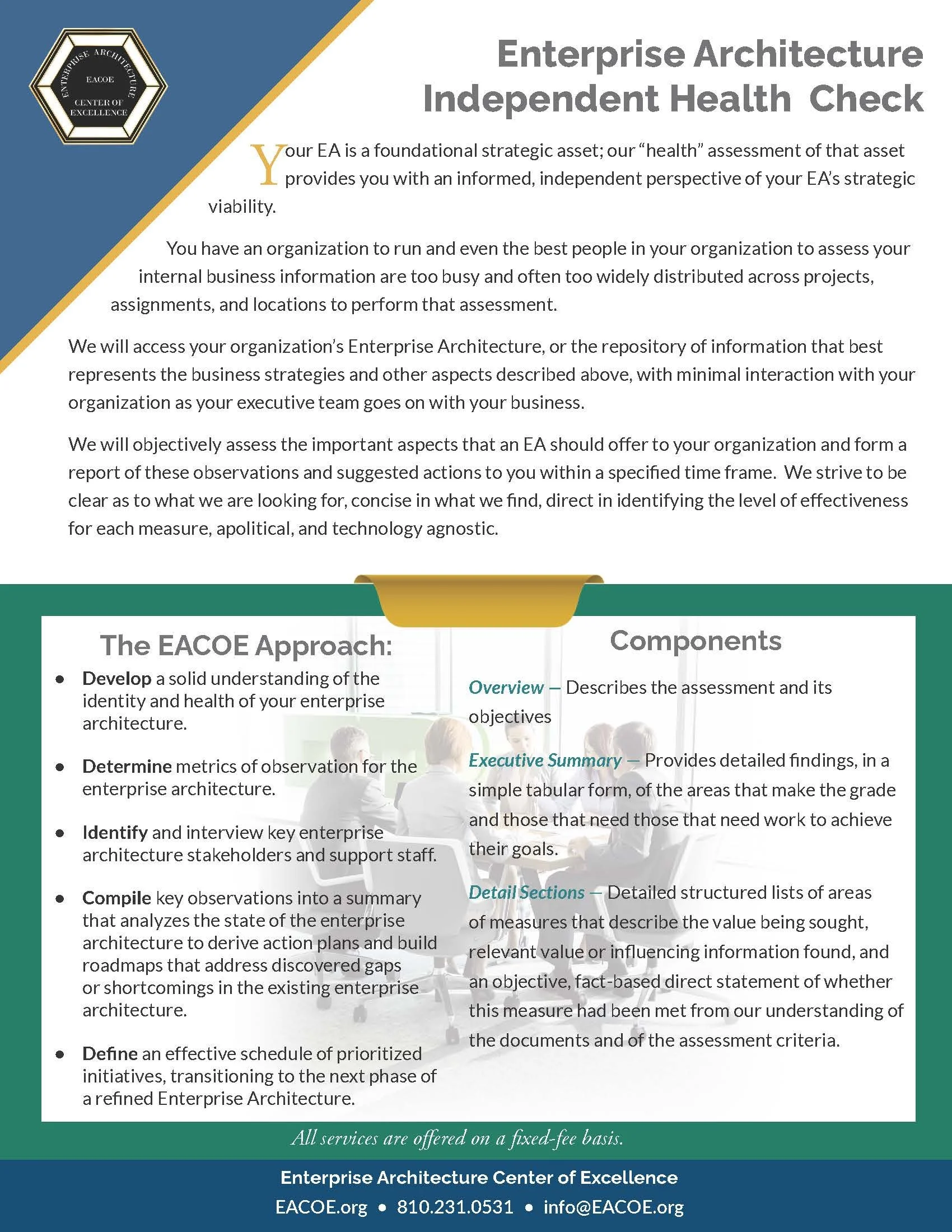 Enterprise Architecture Services and Solutions