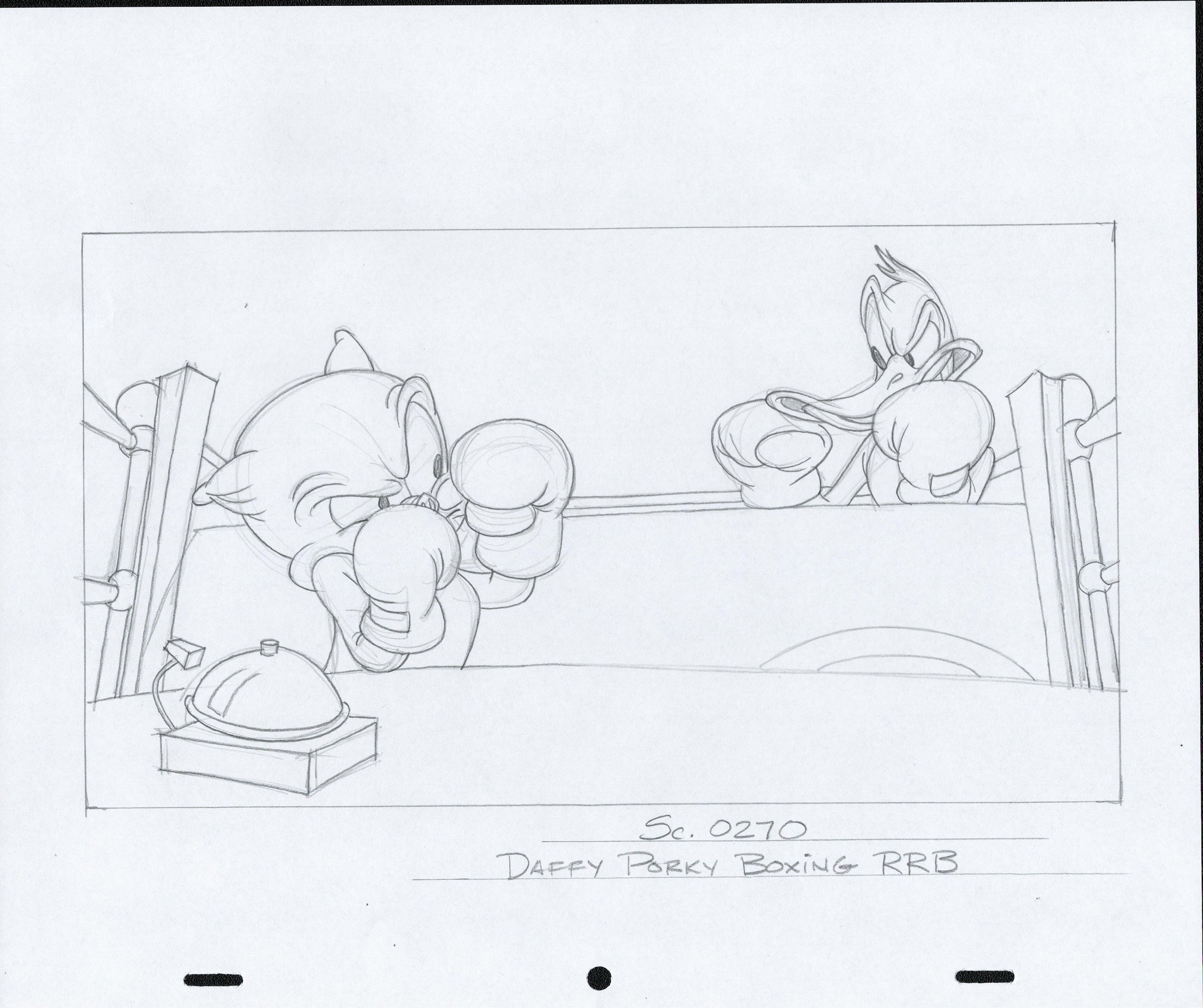 "Looney Tunes" Original Production Art — John Pomeroy