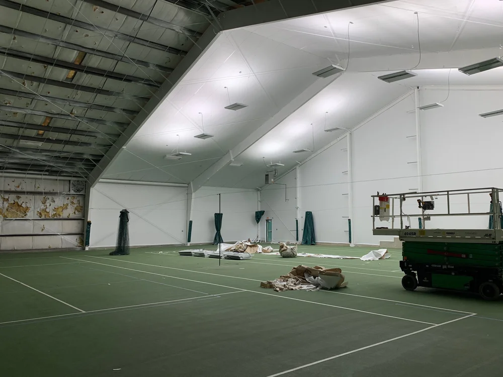 Reflective Ceiling Liners | Sports Interiors