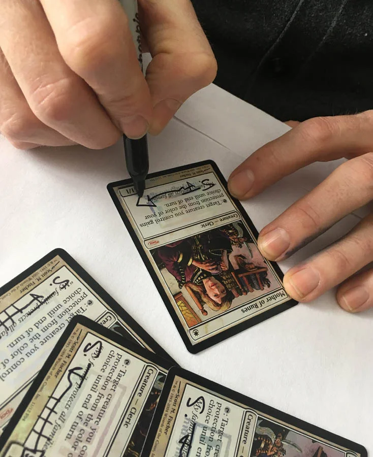 Card Signatures — Scott M Fischer M:TG and Fantasy Art Store