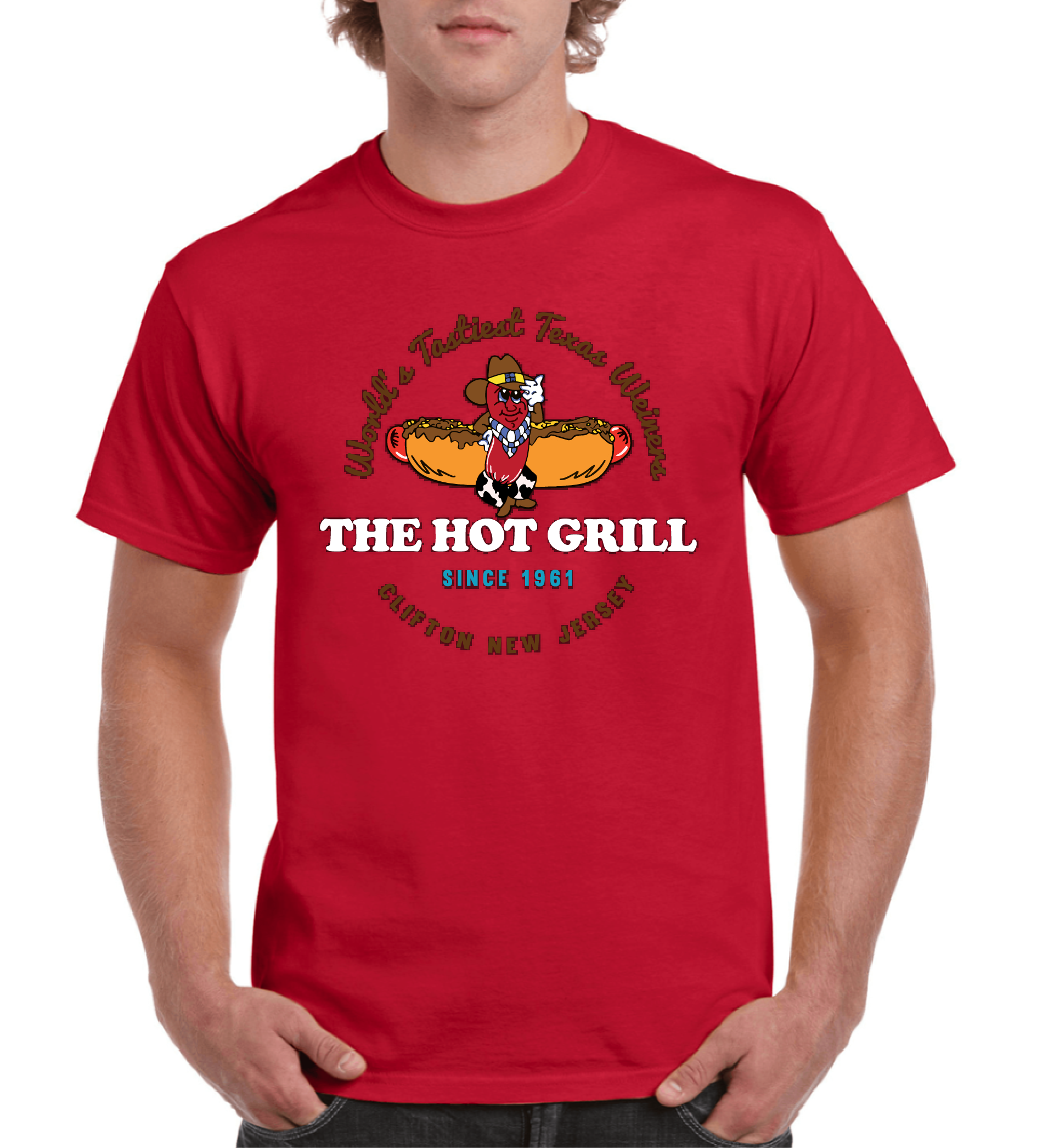THG Original Logo Short-Sleeve T-Shirt — THE HOT GRILL