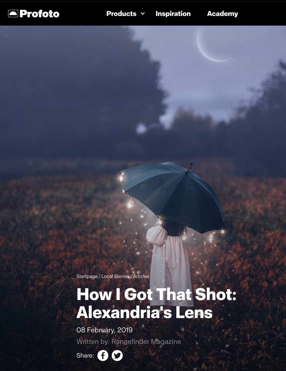 press — Alexandria's Lens - Fantasy Photography