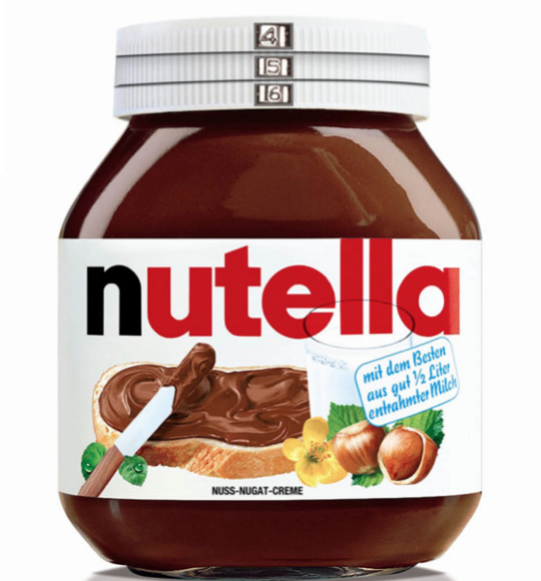 Nutella Combination Lock — tona torres