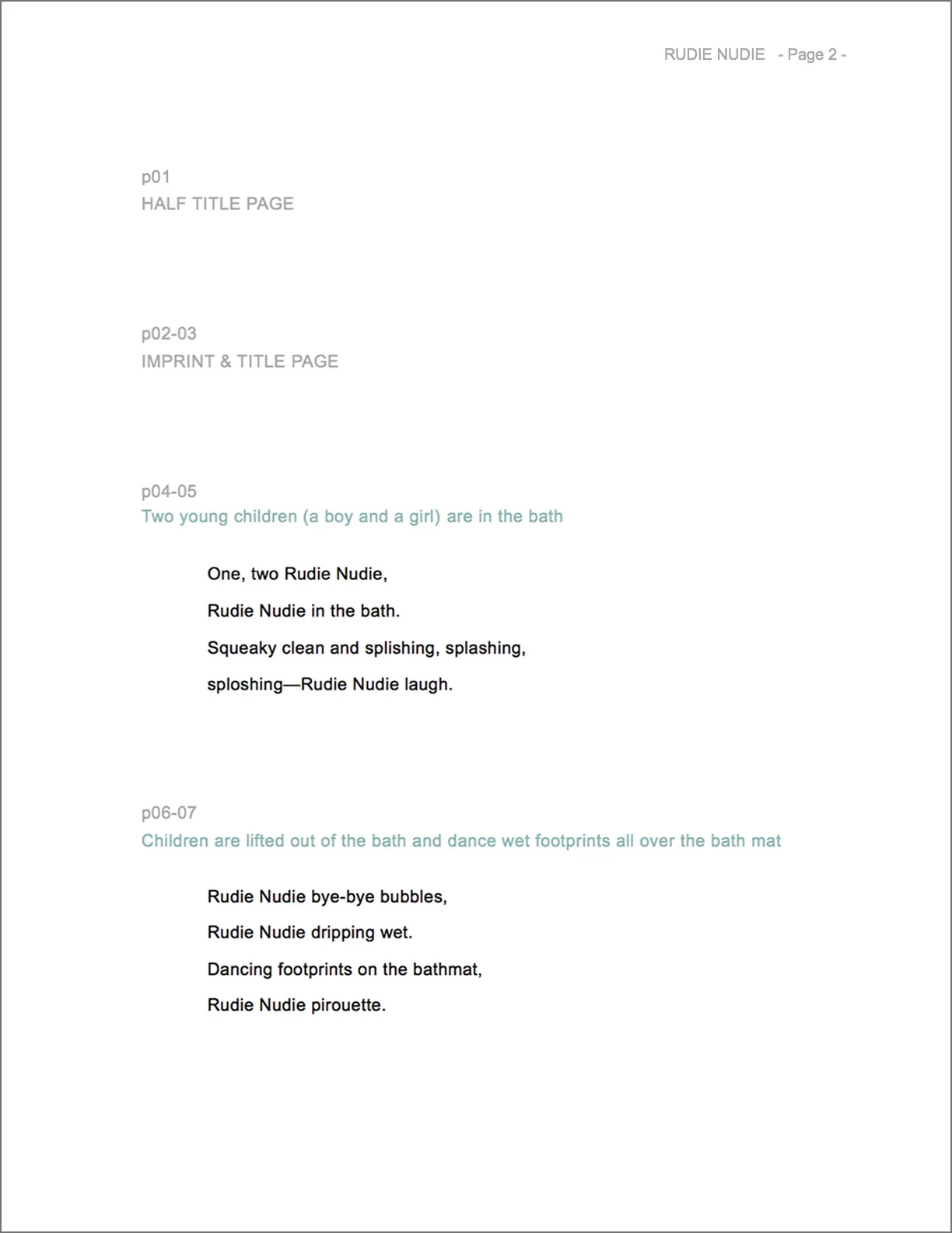 How I Present A Picture Book Manuscript To Publishers Emma Quay