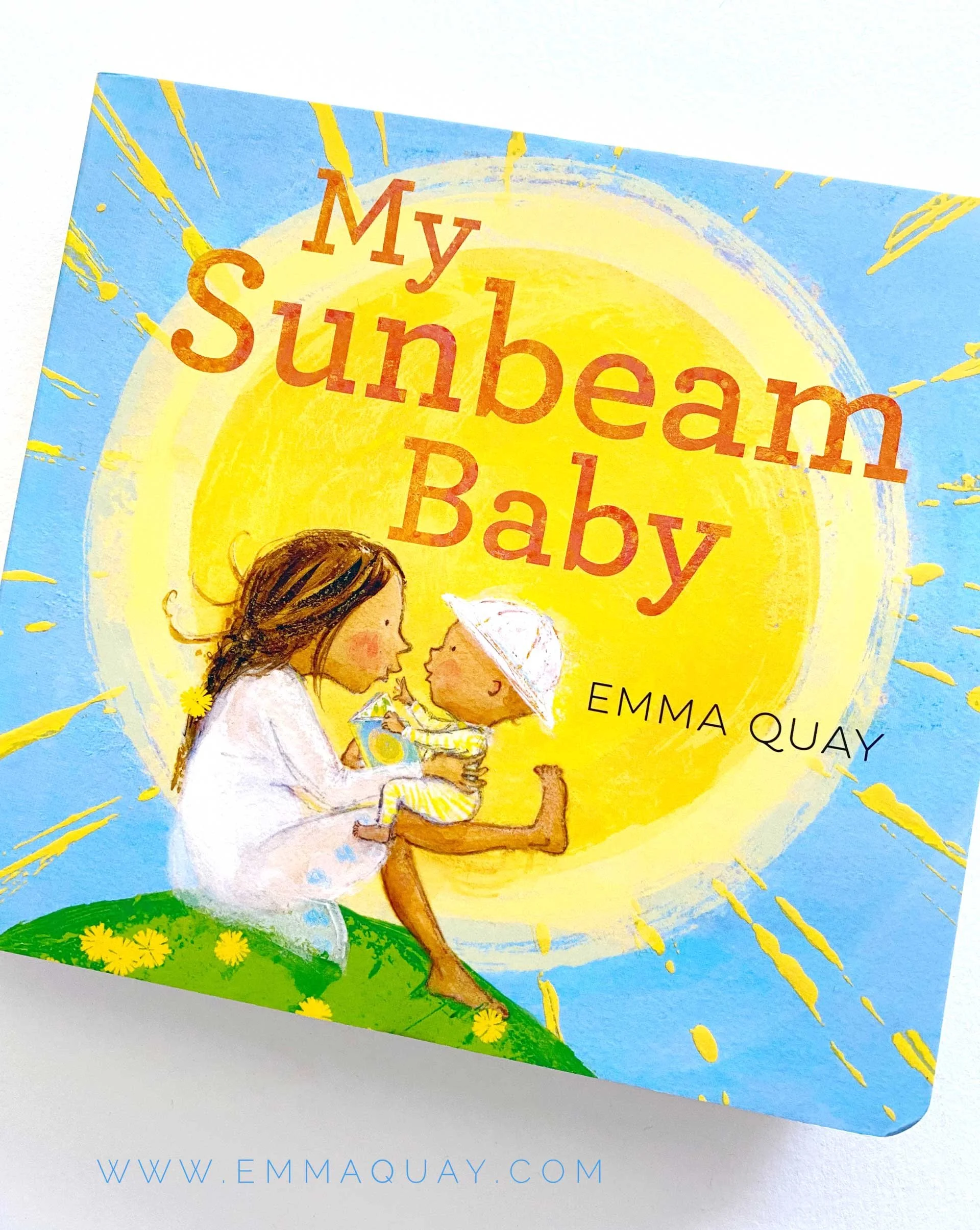 New MY SUNBEAM BABY Board Book Emma Quay Illustrator Author new-my-sunbeam-baby-board-book-emma-quay-illustrator-author
