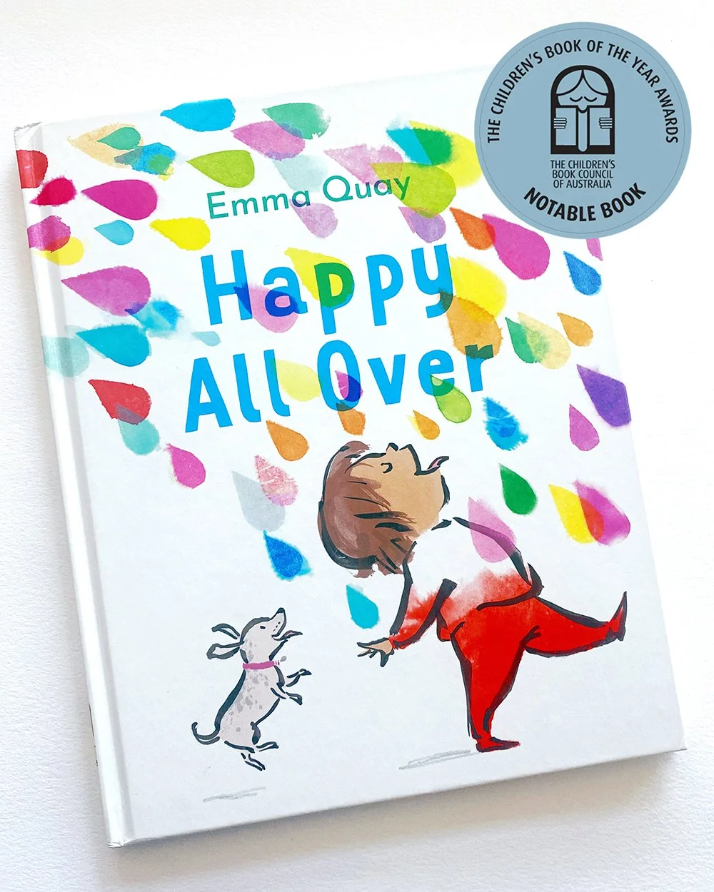 HAPPY ALL OVER — a CBCA Notable Book 2025 — Emma Quay | illustrator ...