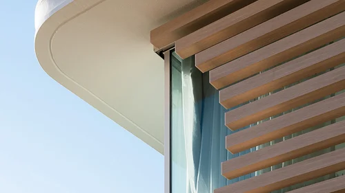 Aluminium Timber Look Fire-Rated Batten Cladding | Covet | Covet