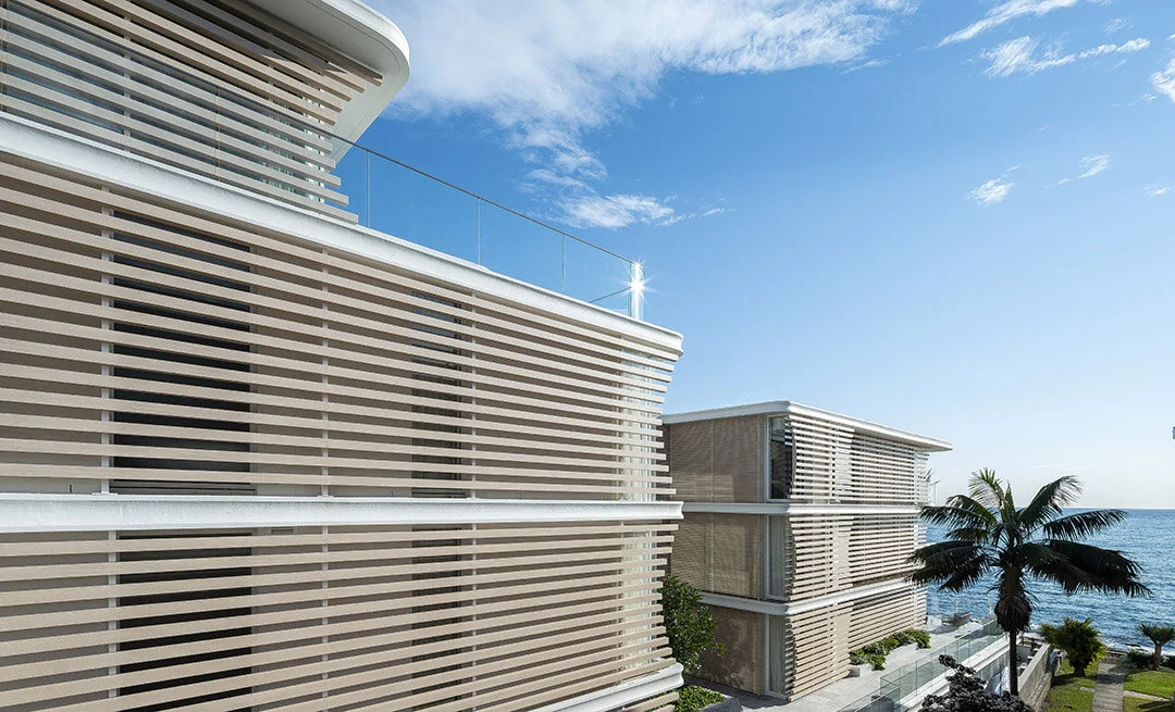 Aluminium Timber Look Fire-Rated Batten Cladding | Covet | Covet