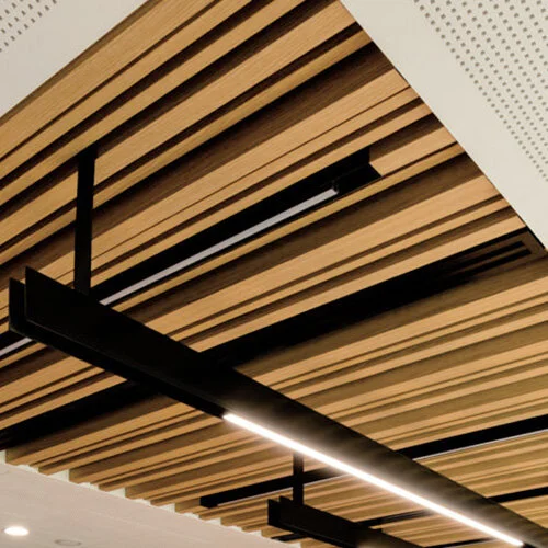 Creating Rhythm In Design Using Timber Look Battens | Covet