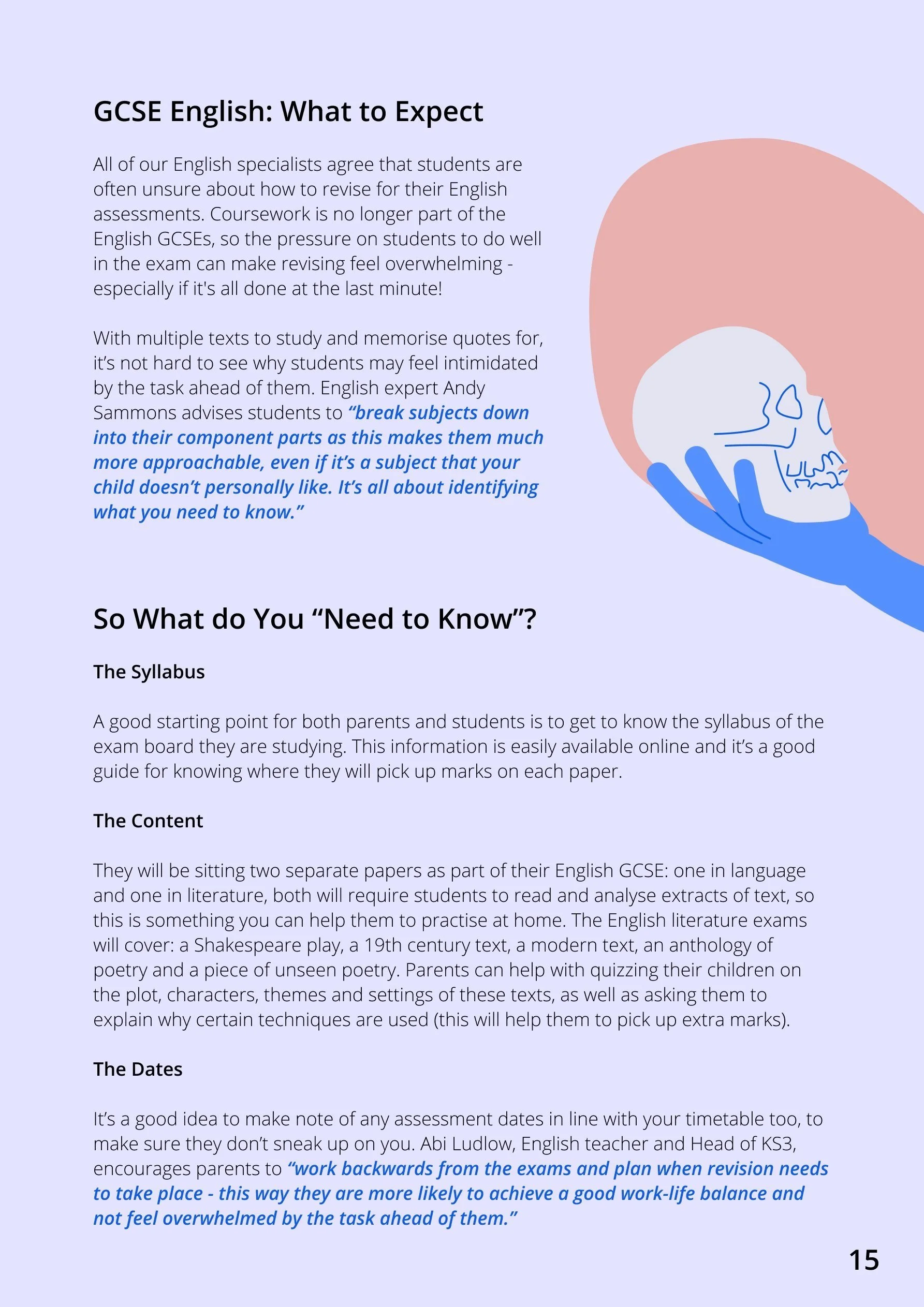 GCSE Survival Guide - Download a free handbook for parents — Tassomai