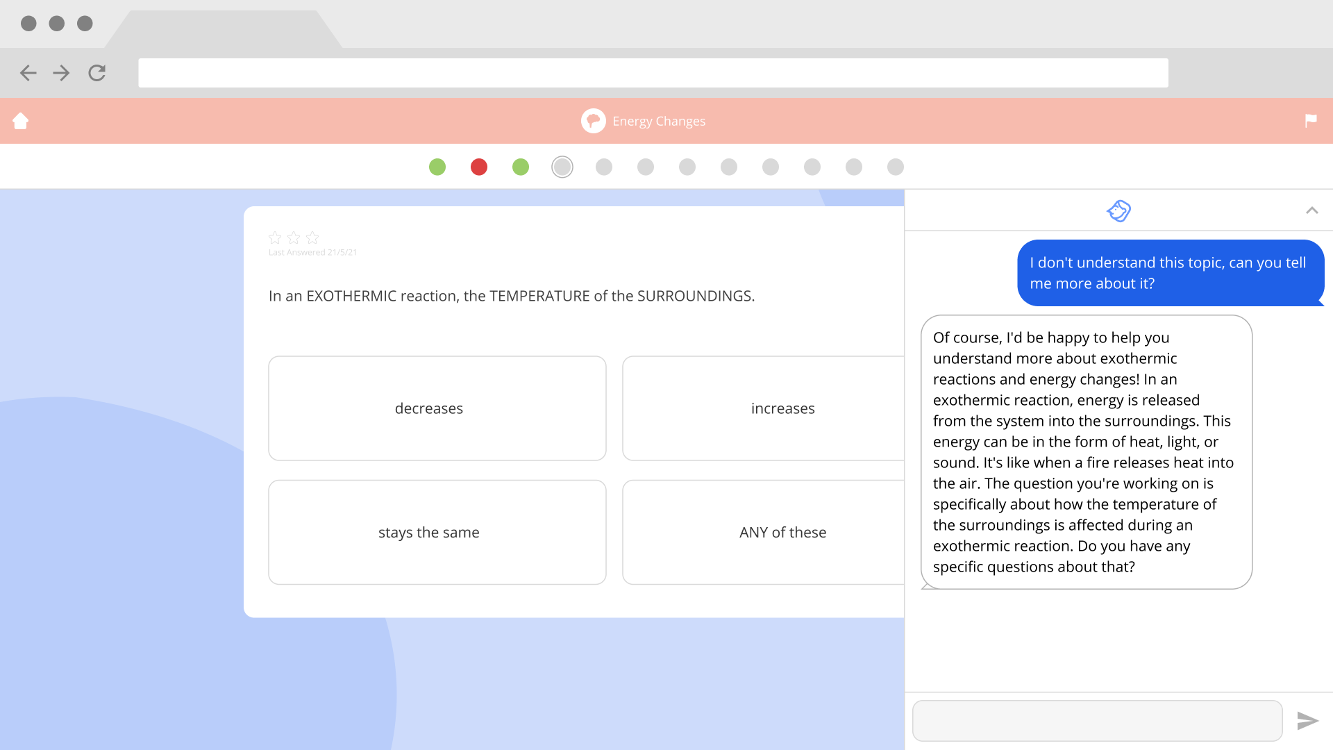 Mai, the AI tutor from Tassomai — Tassomai