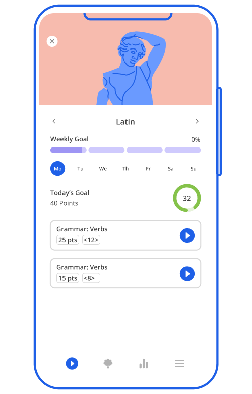 Latin revision and learning app for GCSE and 13+ exams — Tassomai