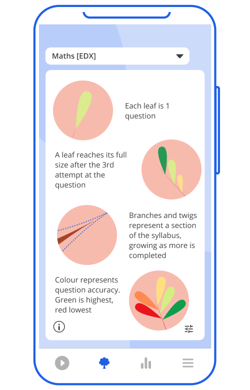 Maths revision and learning app for GCSE, 11+ and 13+ — Tassomai