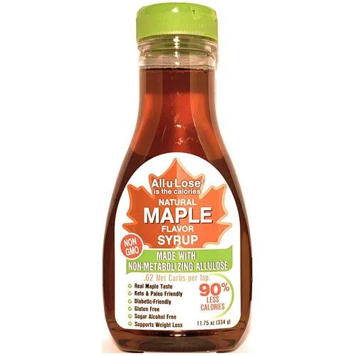 Is All-u-Lose Maple Flavor Syrup Keto Friendly? — Keto Picks