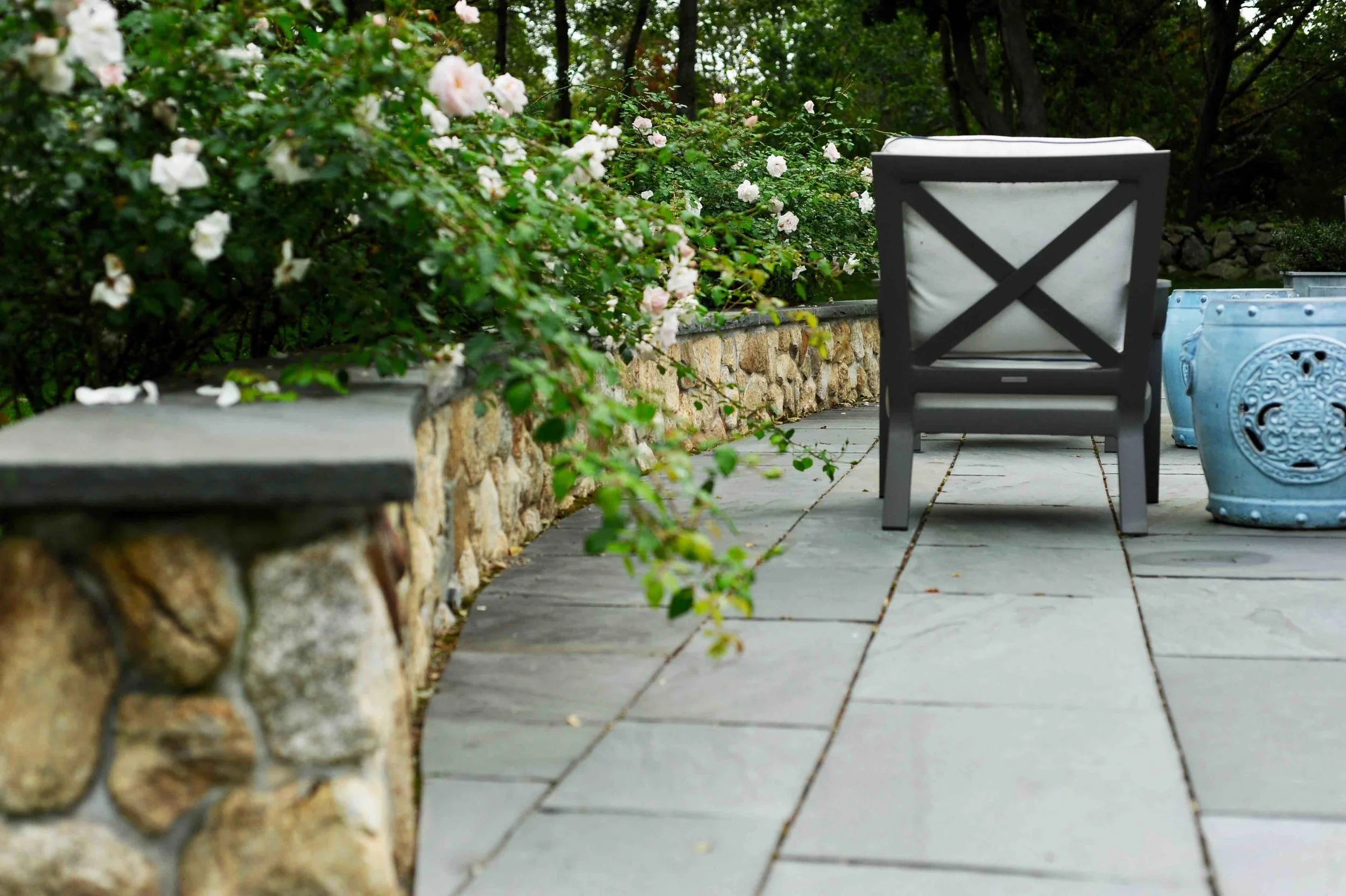 Terrace in Watch Hill, RI — Meg Lyons Architects, Architects in CT