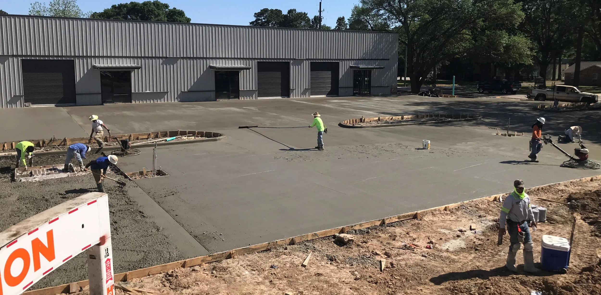 Turn-Key Concrete Service, Commercial Projects and Custom Homes