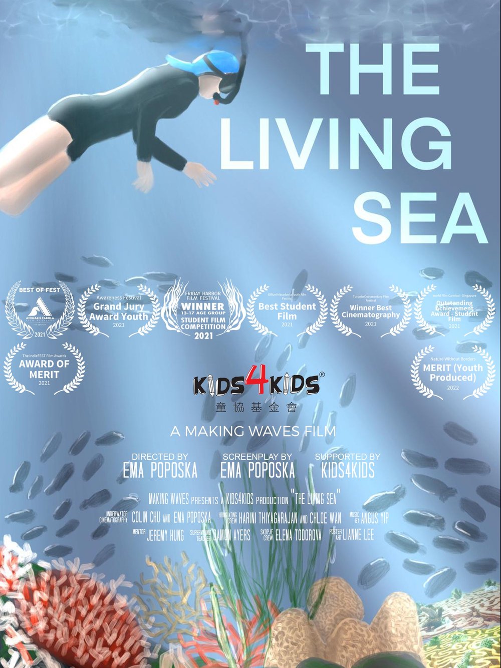 How a 13-Year-Old Made an Underwater Documentary About Hong Kong Corals ...
