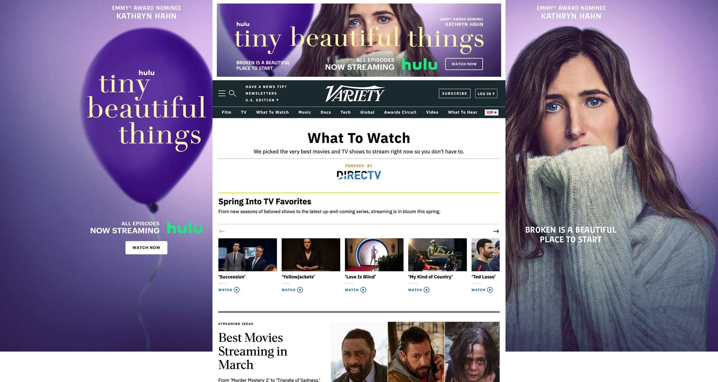 HULU Tiny Beautiful Things — CANYON DESIGN