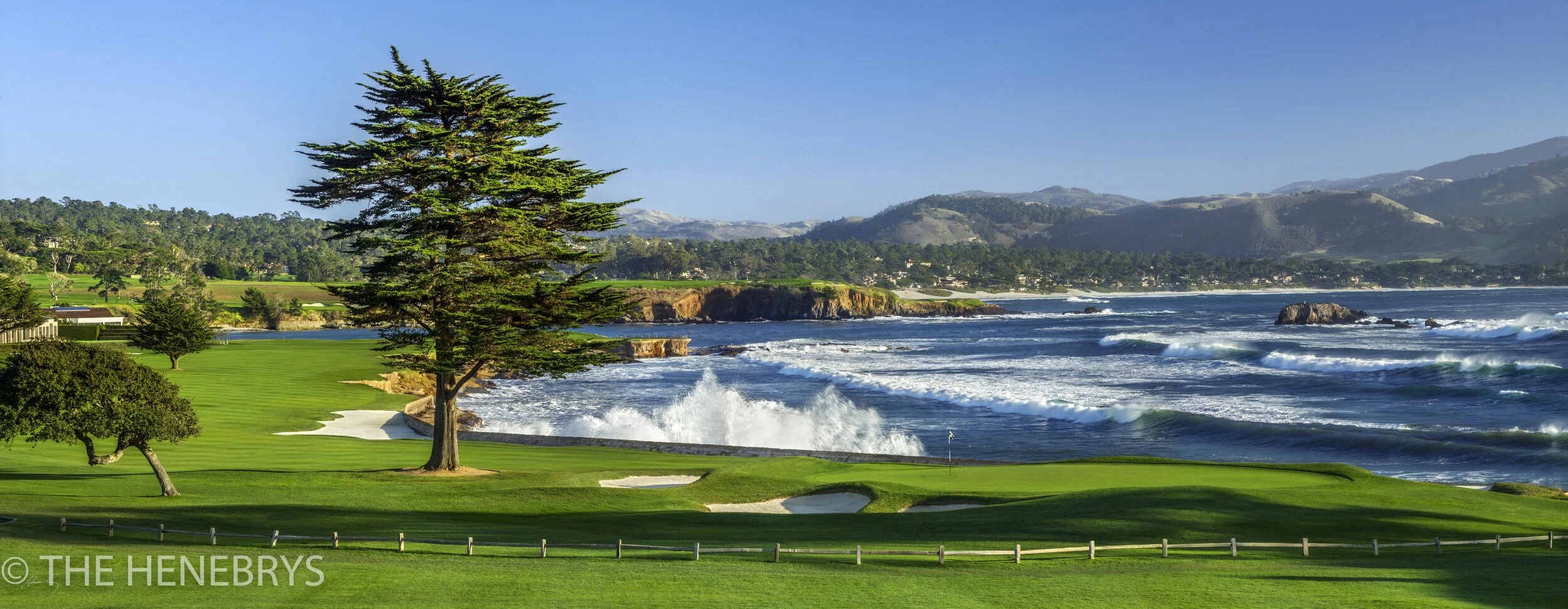 Beach Golf Course Wallpaper