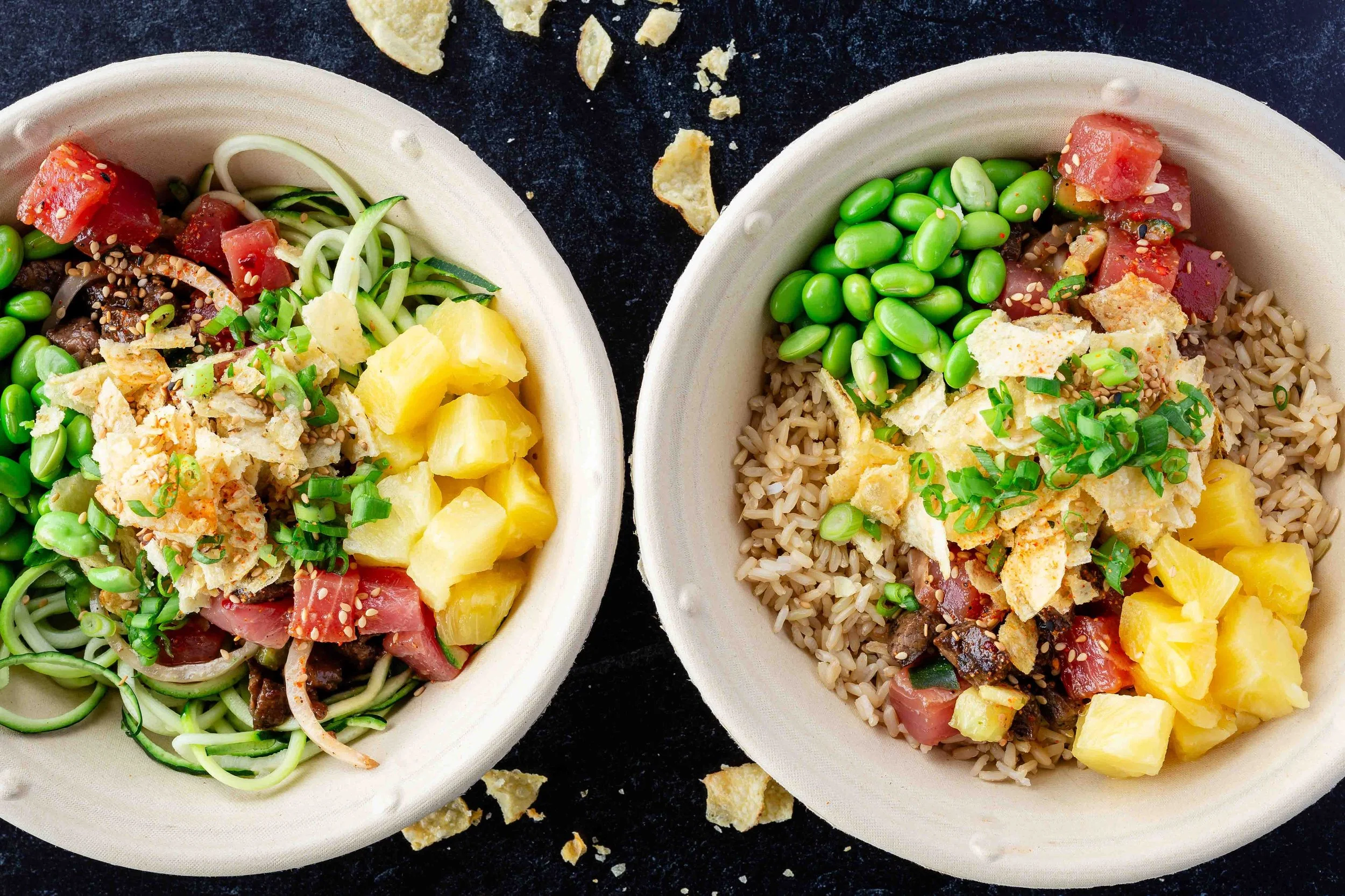 Poke Sushi Bowl Menu | Lunch & Dinner — The Scale Poke Bar
