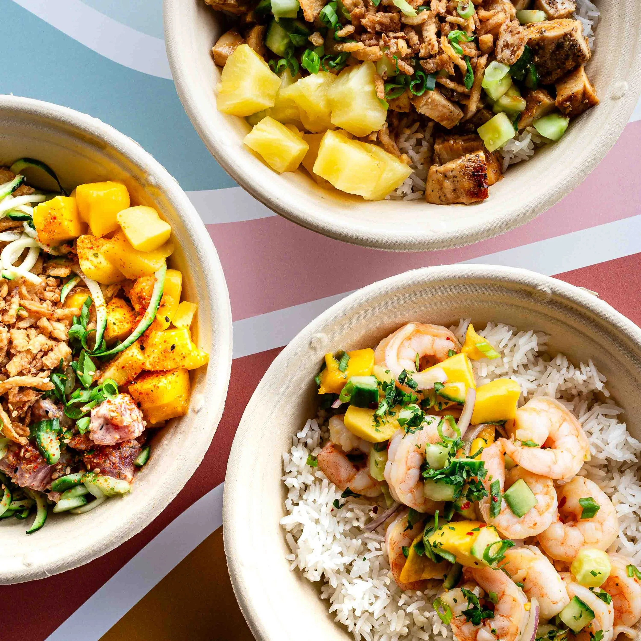 Poke Sushi Bowl Menu | Lunch & Dinner — The Scale Poke Bar