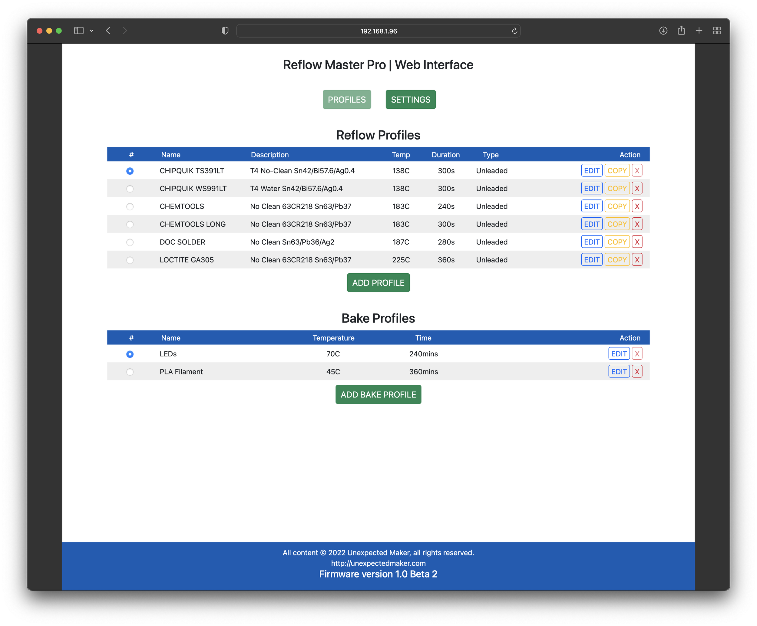 Reflow Master Pro — Unexpected Maker